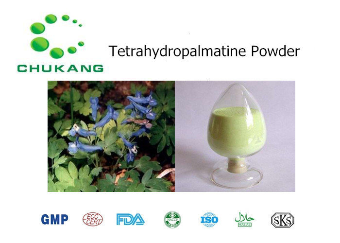 Tetrahydropalmatine Plant Extract Powder Corydalis yanhusuo Cas 10097 84 4