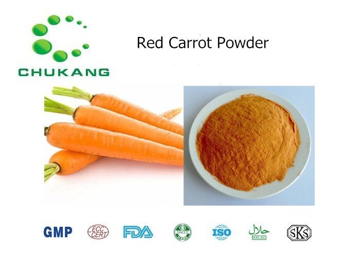 Red Carrot Powdered Herbal Extracts Daucus Carota L Var Sativa Hoffm Organic Herbal Powder