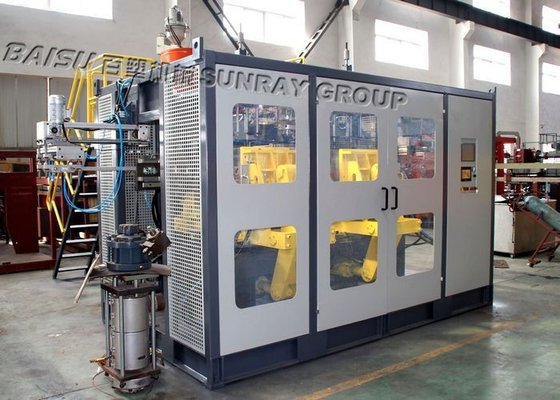 Custom Voltage Round Bottle Blowing Machine , 20 Liter Plastic Bottle Making Machine SRB90D-1