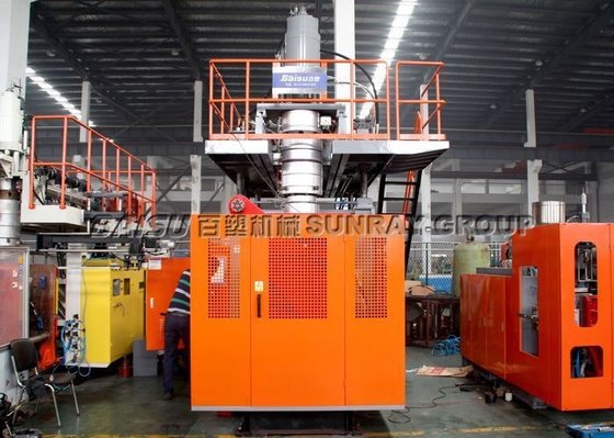 Semi Automatic PP Blowing Machine , Plastic Bottle Production Machine With Hydraulic System SRB100