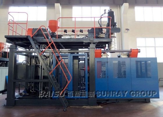 Electric Control 200 Litre Plastic Drum Making Machine Extrusion Blow Molding Process SRB120B