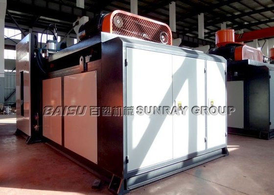 Medicine / Shampoo Bottle Small HDPE Blow Moulding Machine With Pneumatic System SRB70D-4