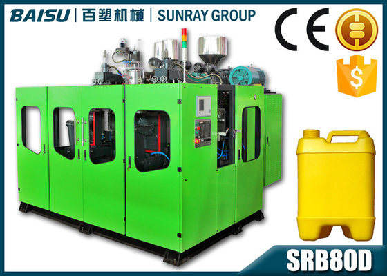 8 Liter Plastic Bucket Making Machine , Electric Control Hdpe Blowing Machine  SRB80D-1