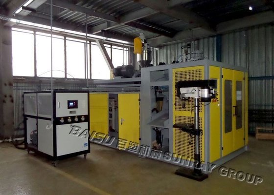 Plastic Bucket 15 Liter HDPE Blow Moulding Machine 65 Pcs / Hour SRB75S-1