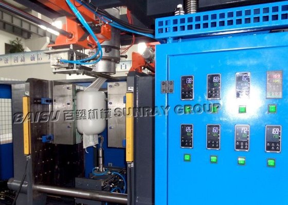 5 Gallon Water Bottle Bottle Molding Machine , 88.5 KW Power Plastic Molder Machine SRB80