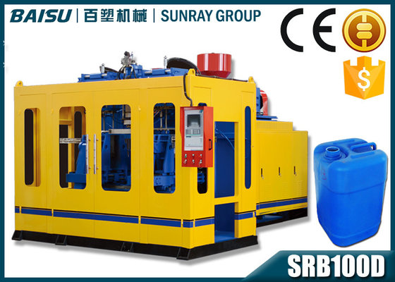 30 Liter Jerry Can Plastic Blow Moulding Machine 61KW Energy Consumption SRB100D-1