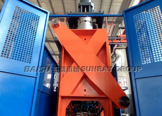 200L Chemical Drum Blow Molding Equipment , High Speed Plastic Drum Making Machine SRB120B
