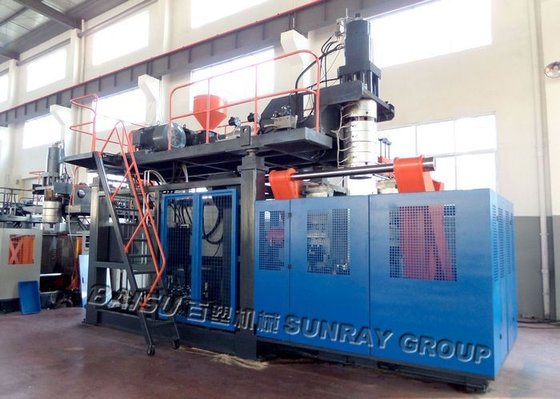 200L Chemical Drum Blow Molding Equipment , High Speed Plastic Drum Making Machine SRB120B