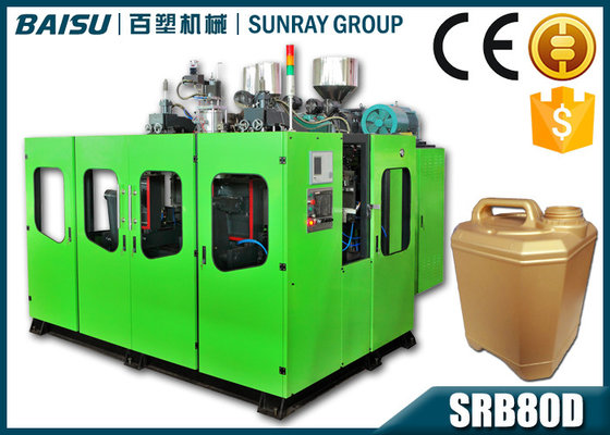 Hydraulic Plastic Water Tank Making Machine , Double Station Blow Moulding Machine SRB80D-1