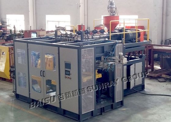All Electric Square Jerry Can Making Machine 5.2 X 3.2 X 3.15M Size SRB90D-1