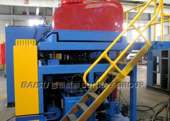 Horizontal Water Jerry Can Making Machine With Lubrication Pump SRB80