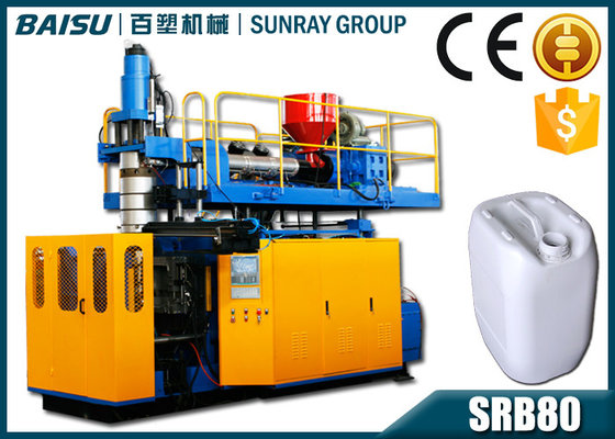 30 Liter Plastic Jerry Can Making Machine 50 - 55BPH Capacity SRB80