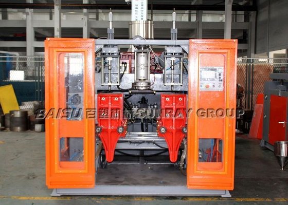 1 Head Double Station Blow Moulding Machine For Engine Oil Bottle Packing Field SRB70D-1