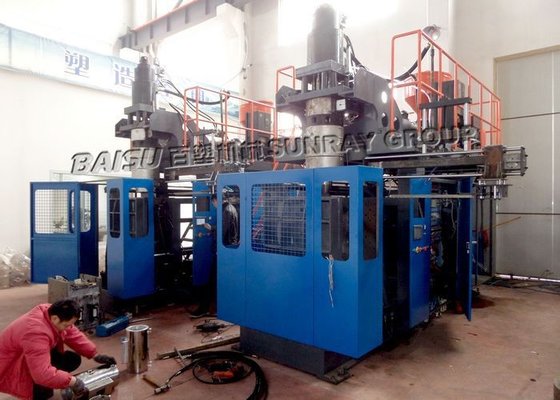 Hydraulic Plastic Container Making Machine, Automatic Blow Moulding Machine For Water Tanks  SRB80