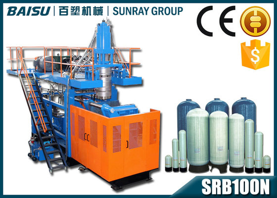 Pressure Vessel Filter Plastic Water Tank Manufacturing Machine 19.5T Weight  SRB100N