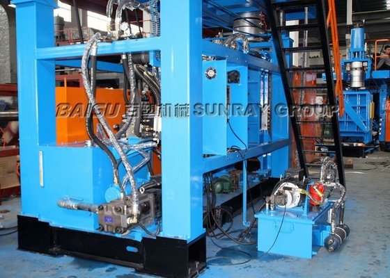 High Output Plastic Water Tank Machine , Hdpe Blow Molding Machine 139 KW Power SRB120A