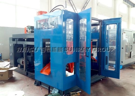 Double Station 4 Head Extruder Blowing Machine , Small Containers Blowing Bottle Machine SRB70D-4