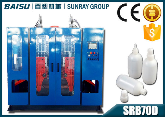 Double Station 4 Head Extruder Blowing Machine , Small Containers Blowing Bottle Machine SRB70D-4