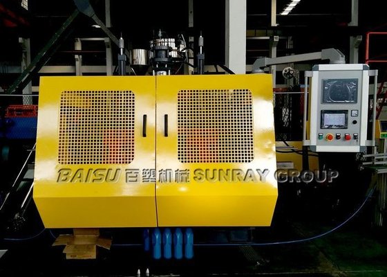 Electric Plastic Blow Molding Machine , Plastic Jar Making Machine SIEMENS Motor Driven SRB70D-1