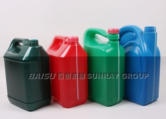 Electric Plastic Blow Molding Machine , Plastic Jar Making Machine SIEMENS Motor Driven SRB70D-1