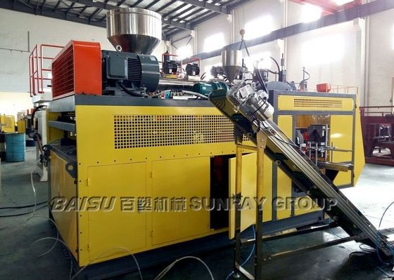 Electric Plastic Blow Molding Machine , Plastic Jar Making Machine SIEMENS Motor Driven SRB70D-1