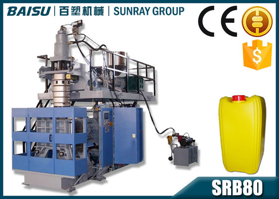 Heavy Duty Oil Jerry Can Automatic Blow Molding Machine 650 X 1100mm Mould Size SRB80