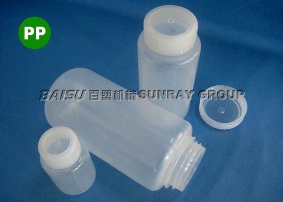 PP Transparent Bottle Automatic Blow Molding Machine SIEMENS Motor Driven SRB80D-3