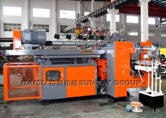PP Transparent Bottle Automatic Blow Molding Machine SIEMENS Motor Driven SRB80D-3