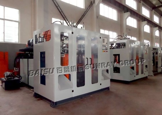 High Output Hdpe Bottle Making Machine , 6.5 Tons Automatic Bottle Blowing Machine  SRB70D-2