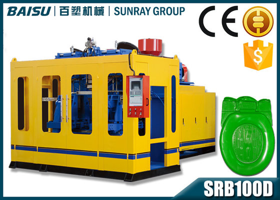 Toilet Seat Cover Fully Automatic Blow Molding Machine 100BPH Capacity SRB100D-1