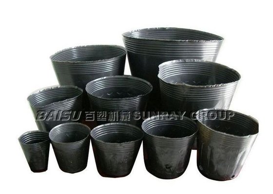 2 Head Double Station Blow Moulding Machine , Seedling Tray Plastic Pot Making Machine SRB55D-2