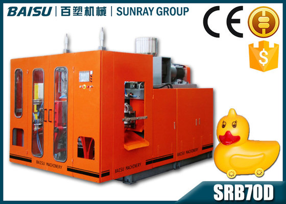 Double Station Kid Toy Blow Molding Equipment 6000 Pcs Daily Output SRB70D-1