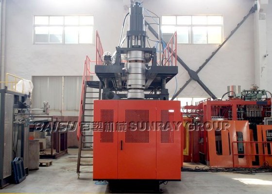 Traffic Barrier Automatic Blow Molding Machine Diagonal Tie Bar Central Clamping Structure SRB120N