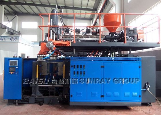 LDPE / HDPE / PP Gate Pillar Blow Molding Equipment 5.0 X 2.3 X 3.6M Size SRB80