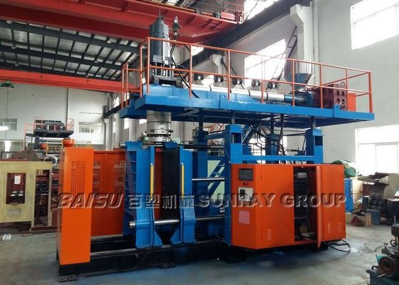 High Output Extruder Blowing Machine , Plastic Pressure Vessel Blow Molding Machine SRB100N
