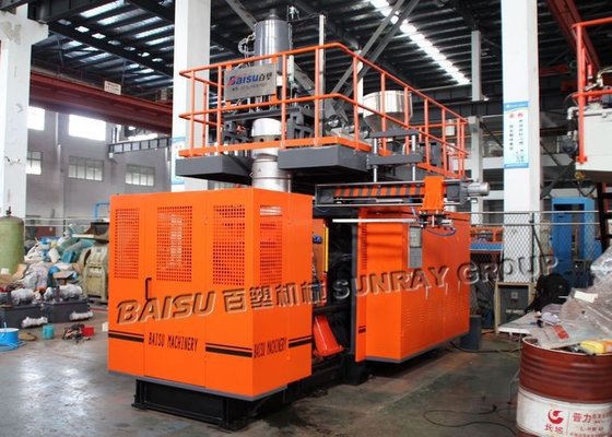 Plastic Garbage Can Blow Molding Equipment SIEMENS Motor Driven SRB90