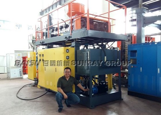 ABS Car Spoiler Blow Molding Machine 700 X 1250mm Max Mould Size SRB90A