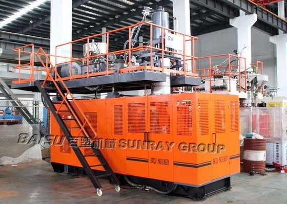 Tool Box Hdpe Blowing Machine , 13.2T Weight Plastic Products Making Machine SRB90