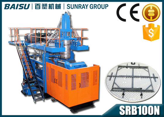 LDPE / HDPE Folding Table Blow Molding Machine With Pneumatic System SRB100N