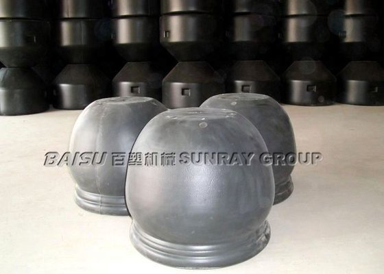 Worm Motor Driven Plastic Blowing Machine , Small / Middle Sized Flower Pot Making Machine SRB80