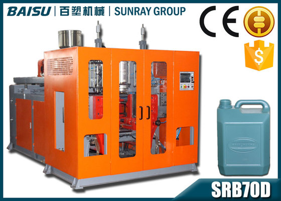 High Performance PVC Jerry Can Blow Molding Machine 30.5KW Power SRB70D-1