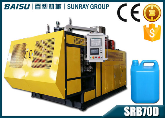 Double Station Single Head Blow Molding Machine For Liquid Soap Container Making Field SRB70D-1