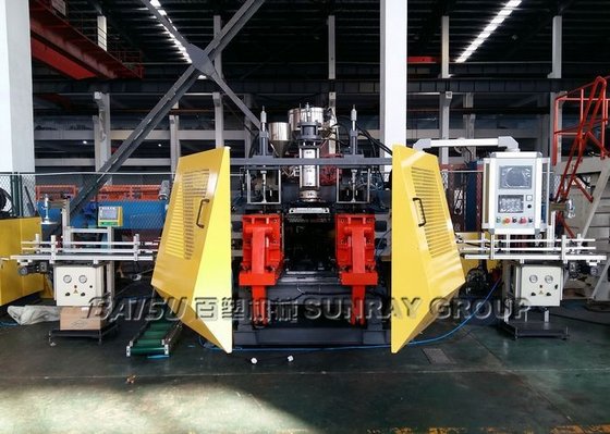 Double Station Single Head Blow Molding Machine For Liquid Soap Container Making Field SRB70D-1