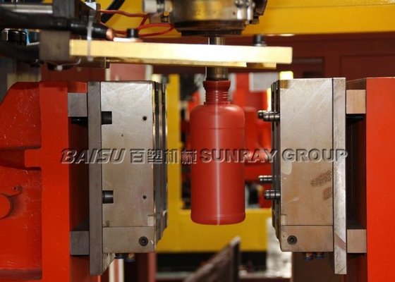 High Capacity HDPE Blow Moulding Machine SRB70D-2 For 1 Liter Shower Gel Bottle