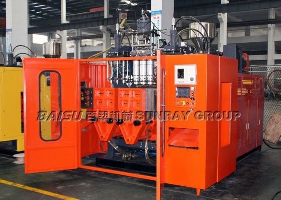 500ml / 1 Liter Plastic Milk Poly Bottle Blow Molding Machine SRB80D-3 720BPH