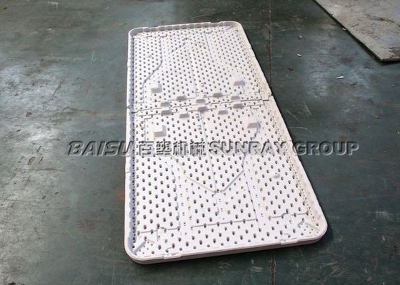 Plastic Folding Picnic Table HDPE Blow Moulding Machine SRB120N 7.2 X 3.3 X 5.5M