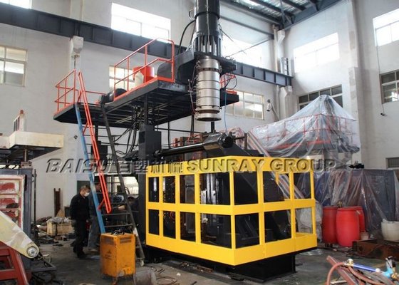 Plastic Folding Picnic Table HDPE Blow Moulding Machine SRB120N 7.2 X 3.3 X 5.5M