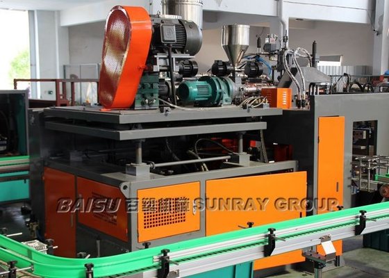 Double Layer View Stripe 5L Jerry Can Making Machine For Plastic Bottle Blow Molding