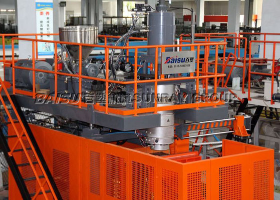 Customized Portable Plastic Blow Moulding Machine For Traffic Road Warning Sign