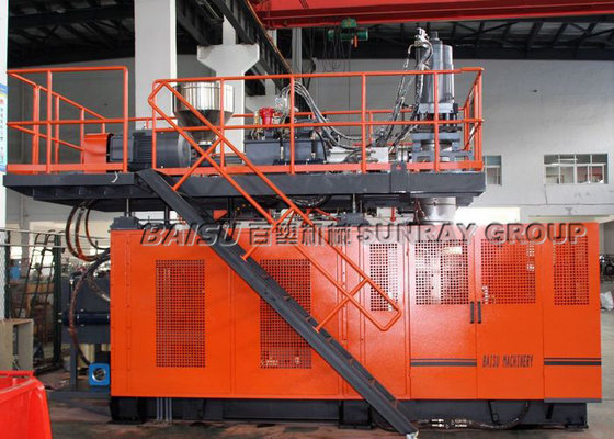 Customized Portable Plastic Blow Moulding Machine For Traffic Road Warning Sign
